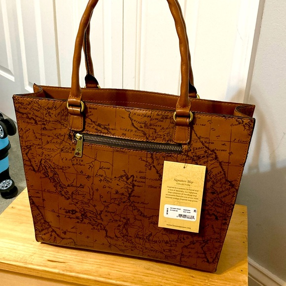 Patricia Nash | Bags | Patricia Nash Sig Map Design Purse | Poshmark
